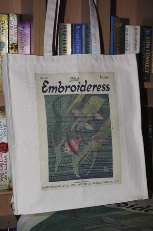 Tote Bag - The Embroideress Issue 35 Fish - My Magazine Subscriptions